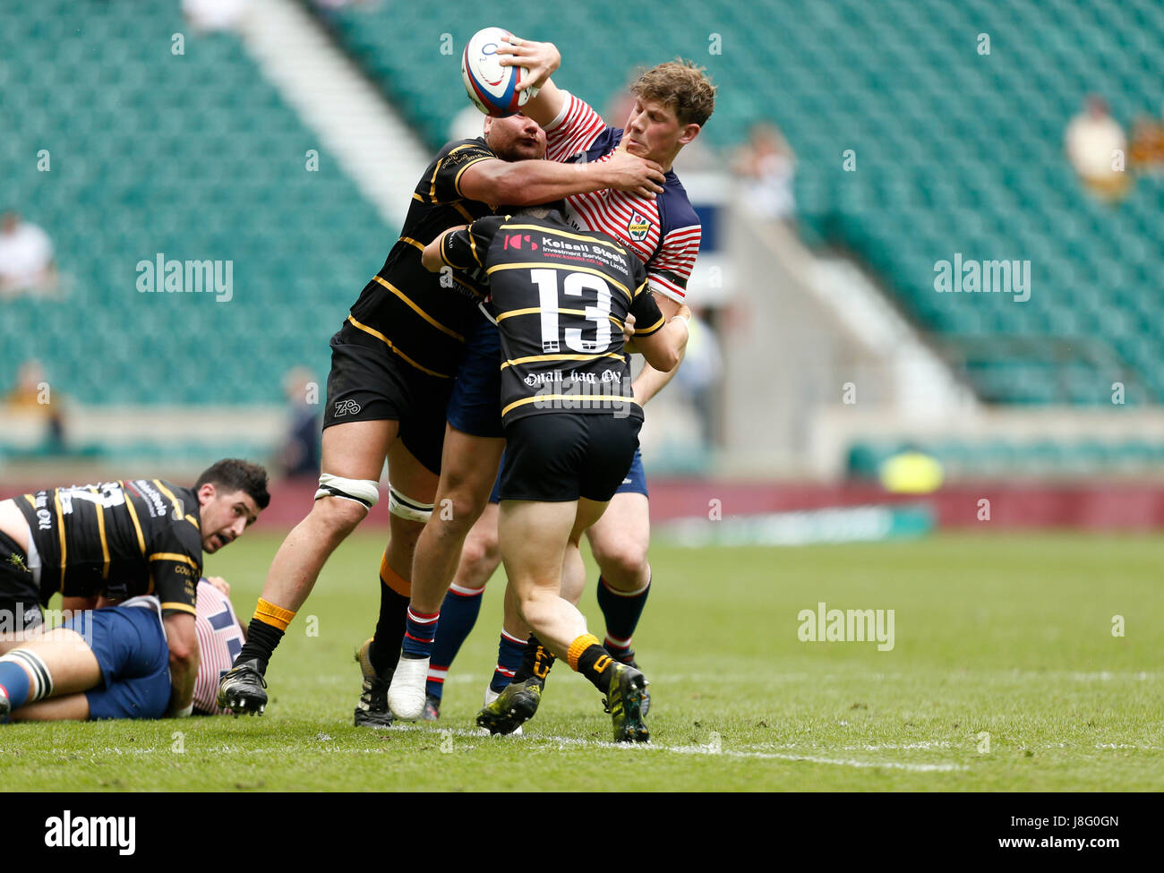 Lancashire's Tom Ailes and Cornwall's Robin Wedlake during the Bill ...