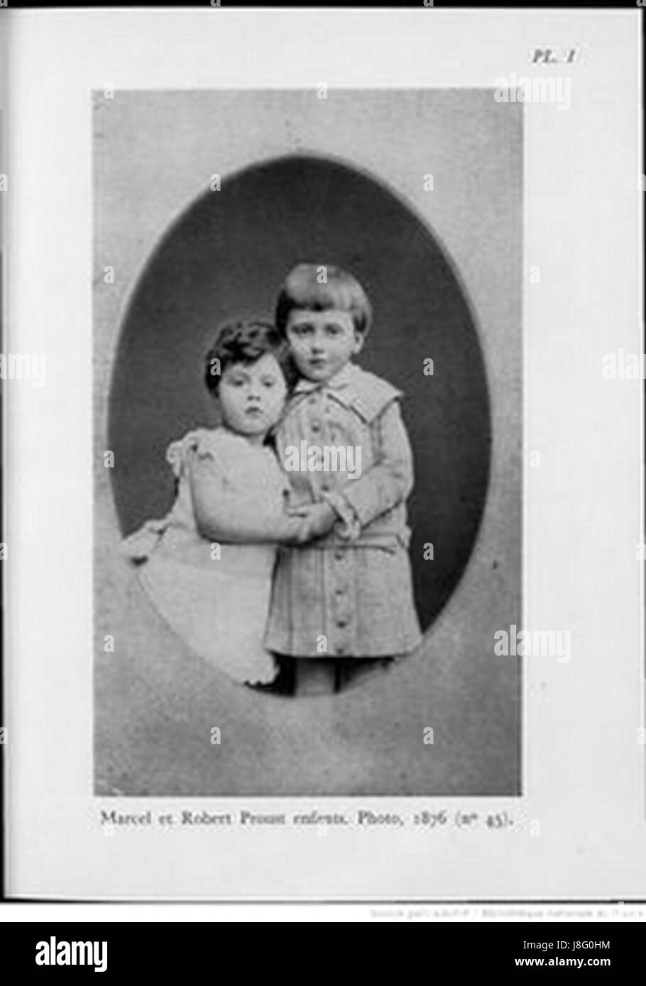 Marcel and Robert Proust, figures in French literature, are connected ...