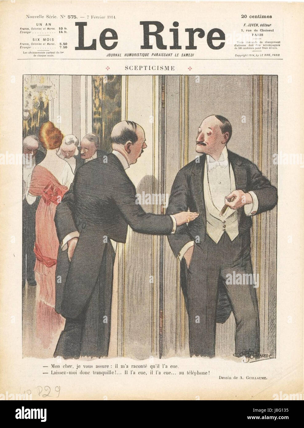 Le Rire 7 02 14 Stock Photo - Alamy