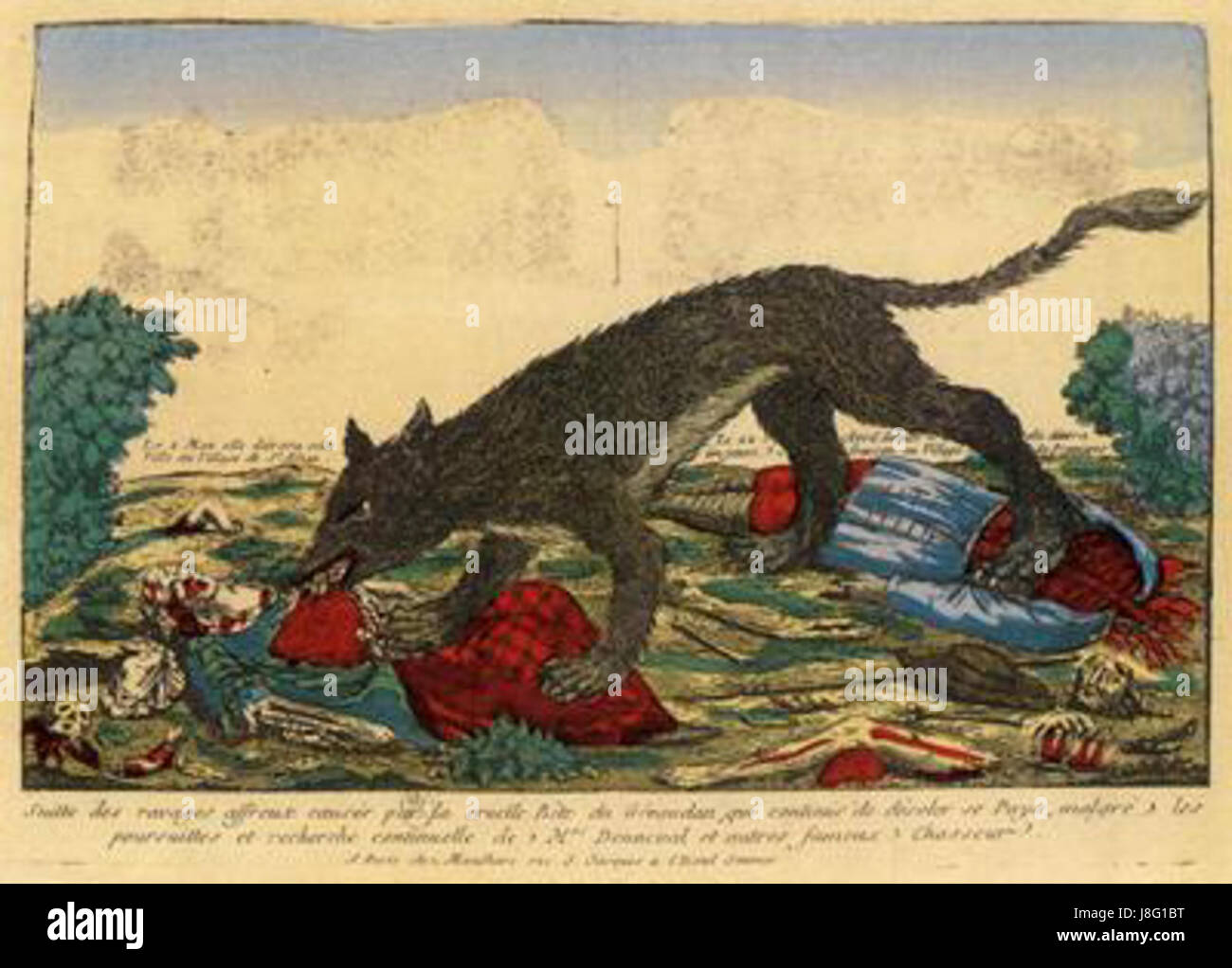 The Gevaudan Beast refers to a series of wolf-like creatures reported ...