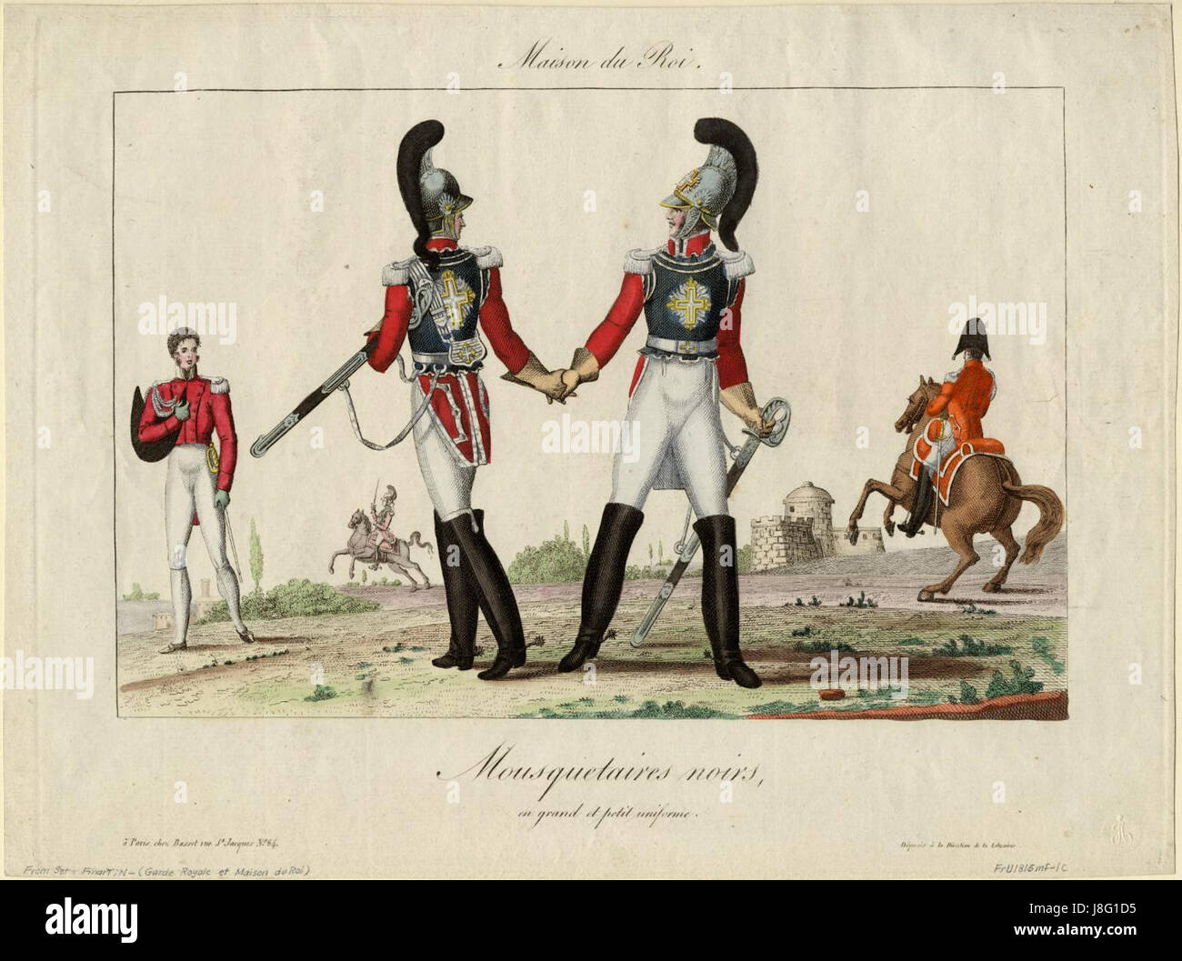 The black musketeers hi-res stock photography and images - Alamy