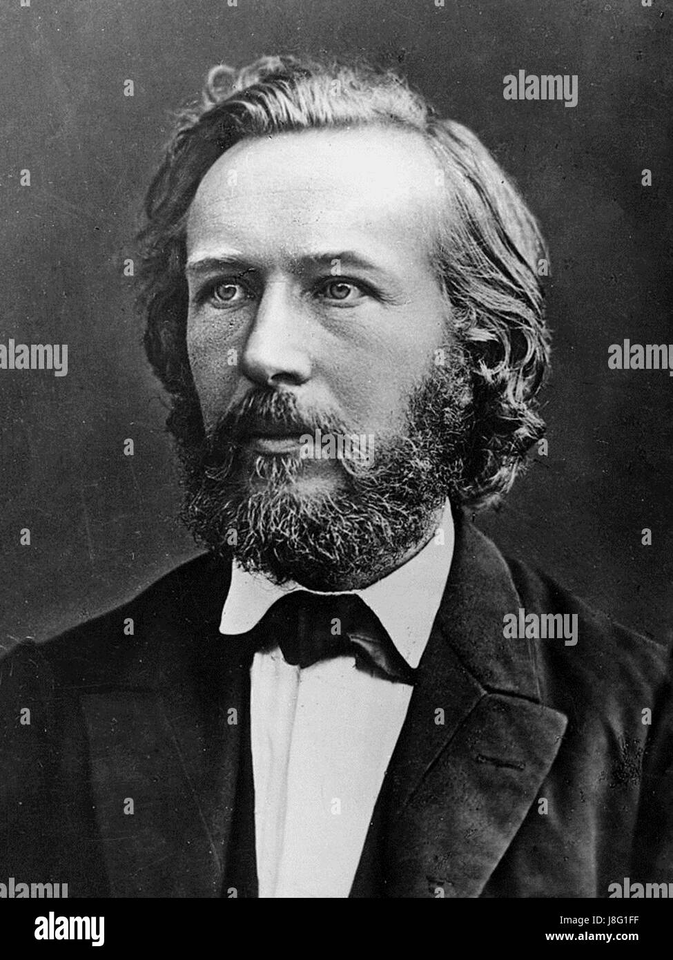 Ernst Haeckel (1860) was a renowned German biologist and artist, famous ...