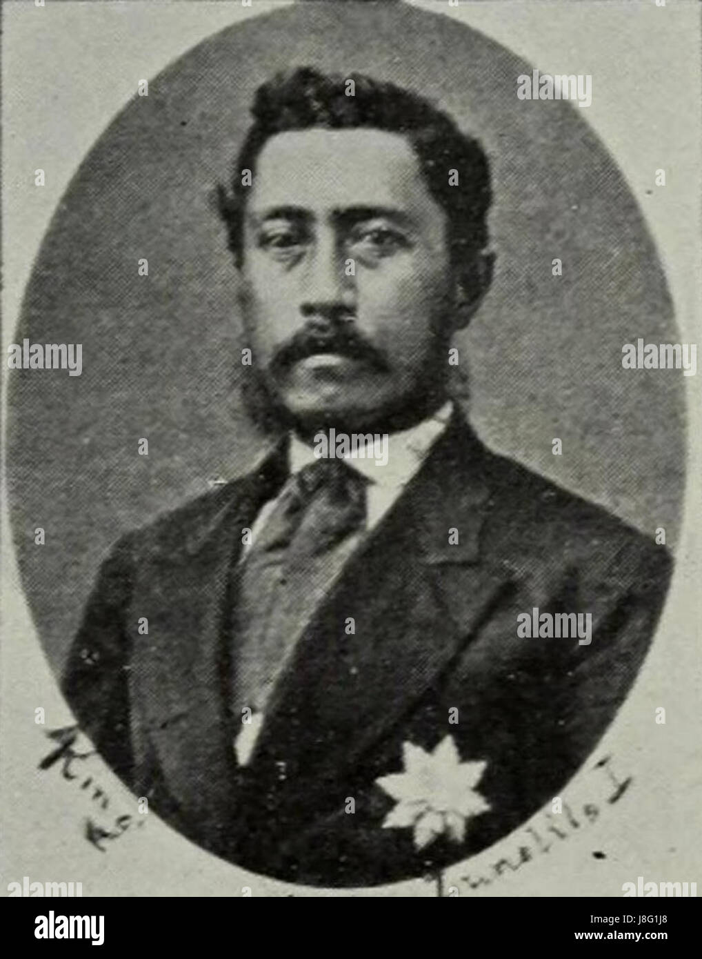 Lunalilo, King of Hawaii Stock Photo - Alamy