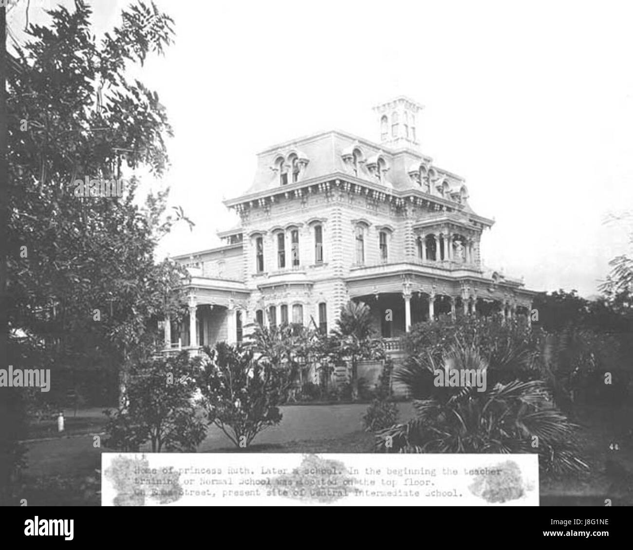 Hawaiian places Black and White Stock Photos & Images - Alamy