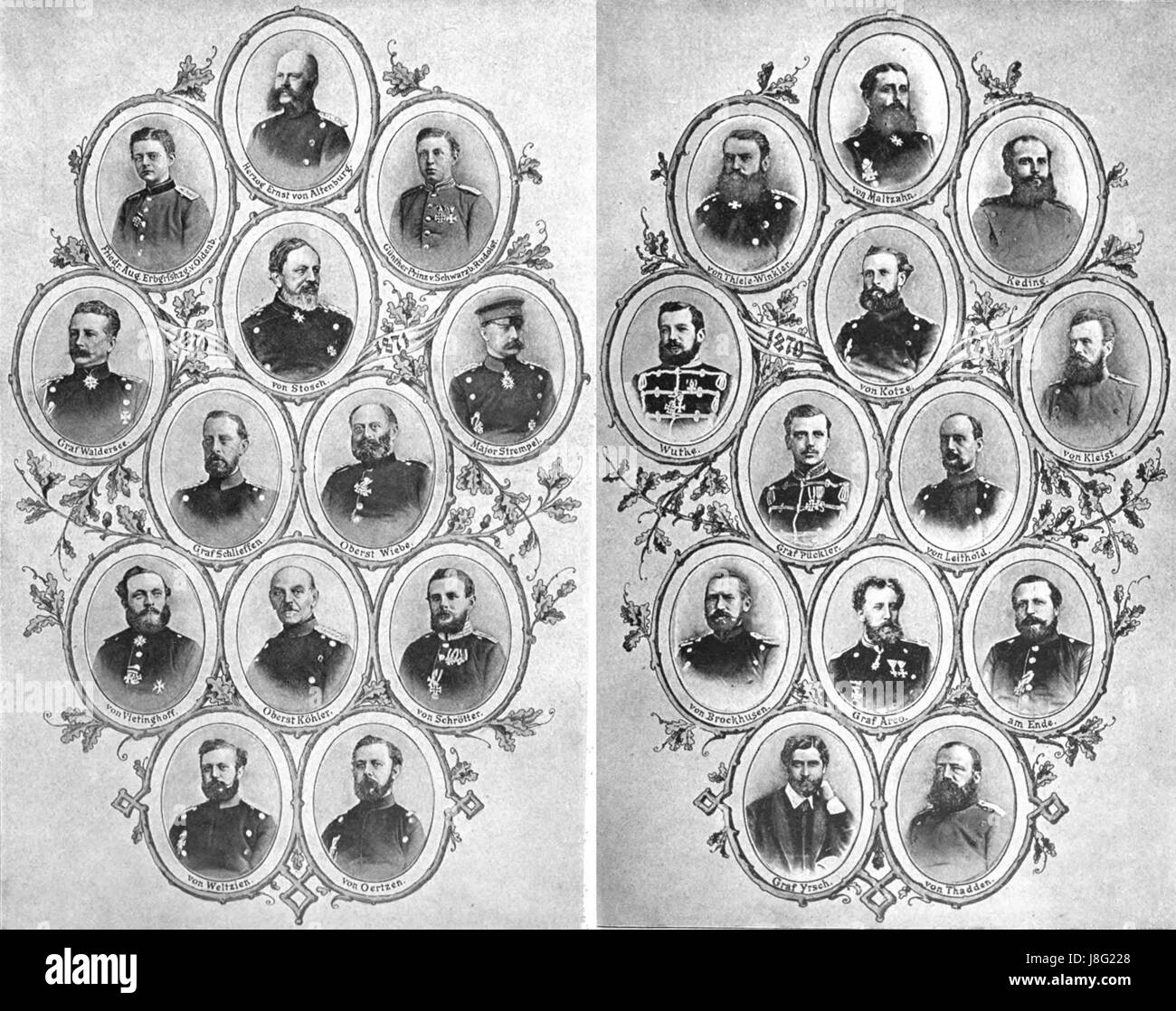 Generalstab Friedrich Franz refers to Friedrich Franz, a high-ranking ...