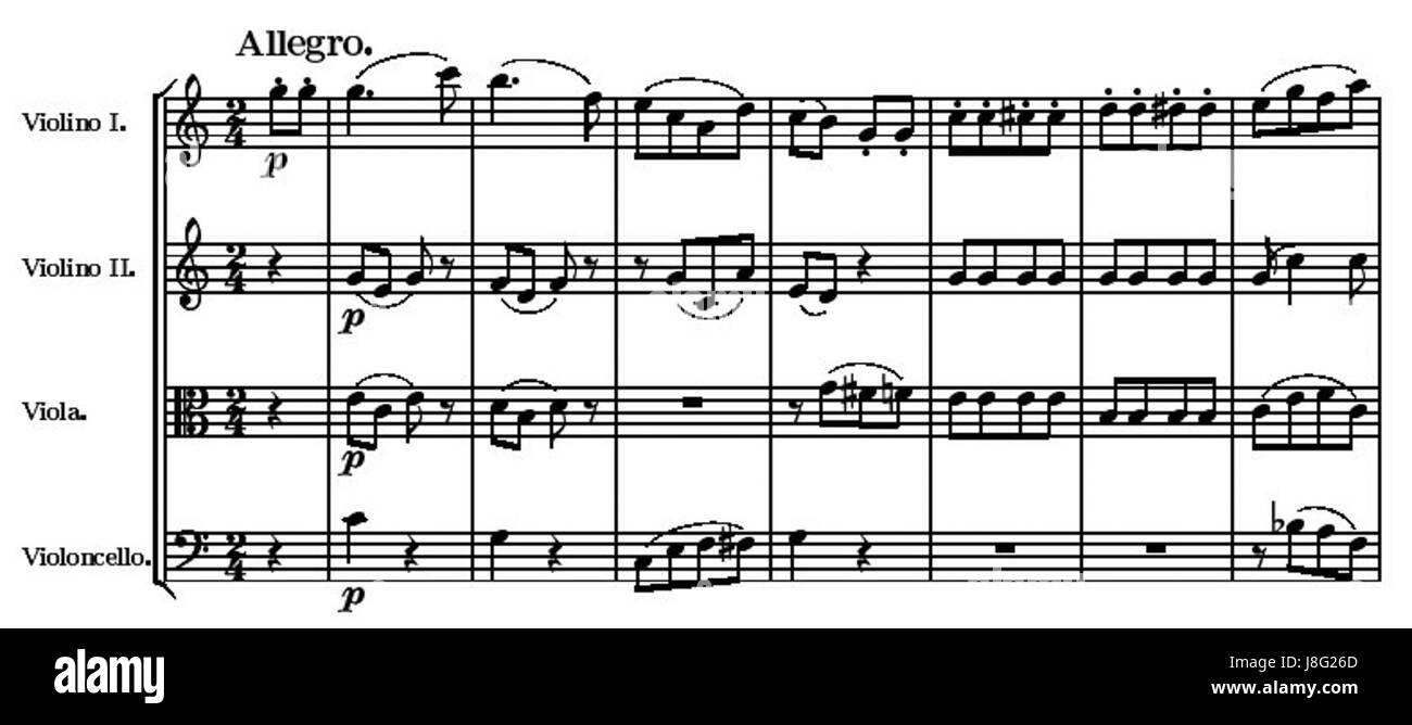 String orchestra movement hi-res stock photography and images - Alamy