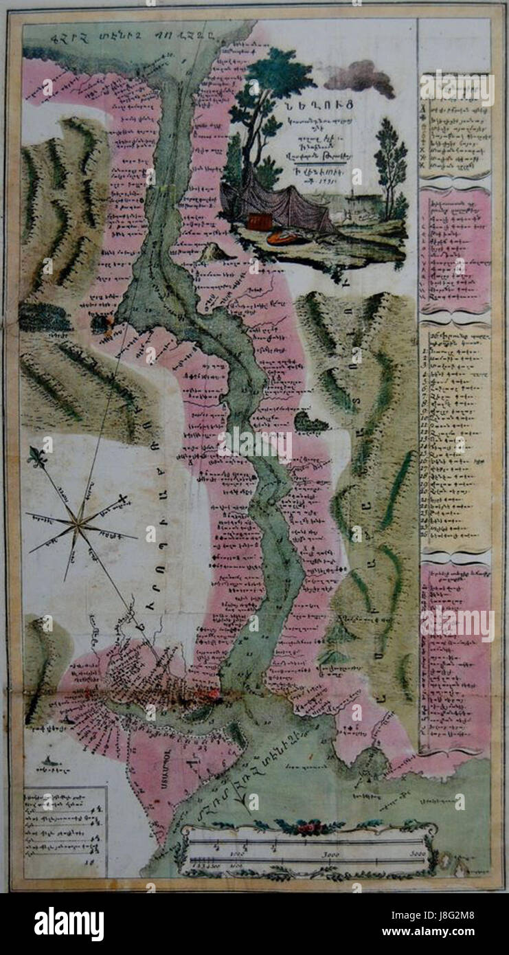 Ghukas Injijian's map of the Bosphorus offers detailed cartographic ...