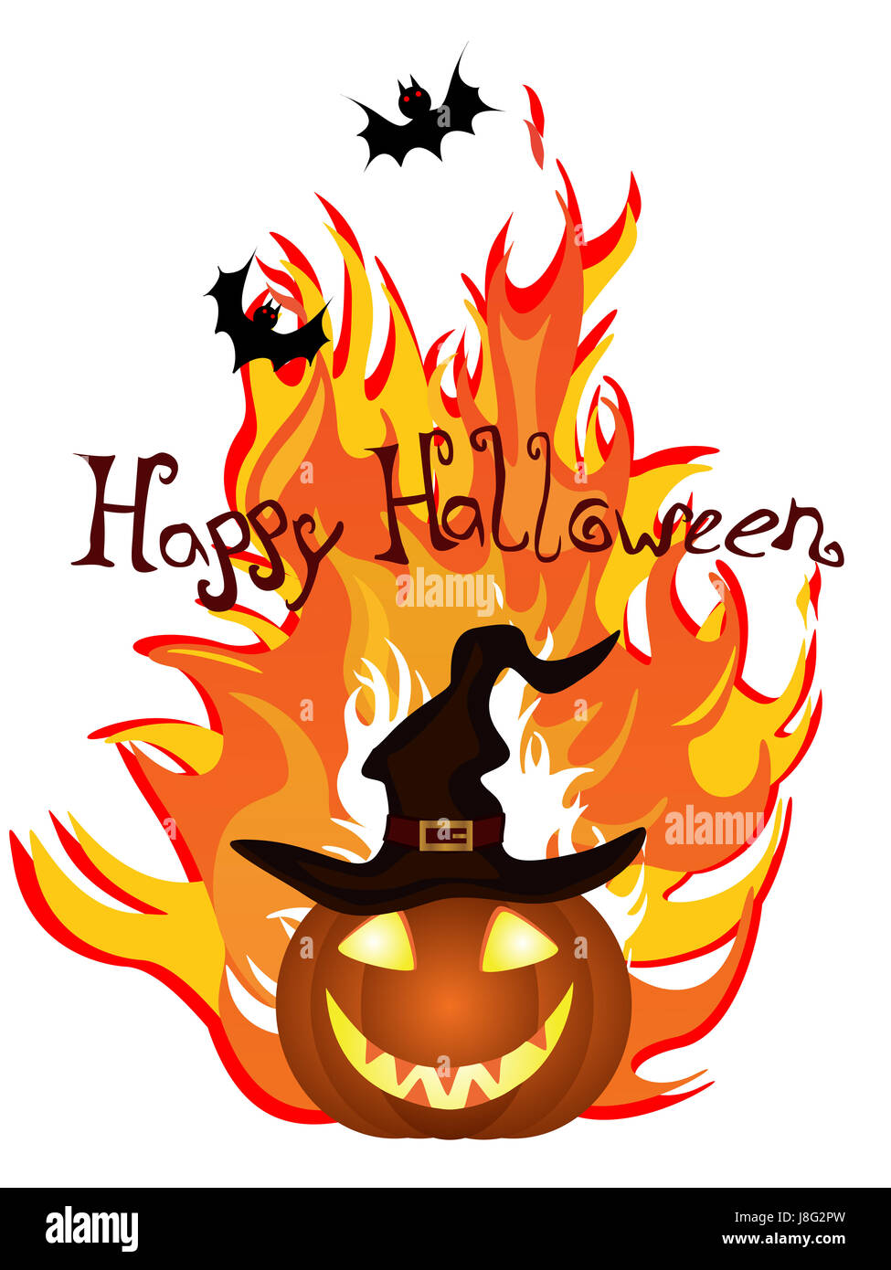 art, fire, conflagration, flame, flames, halloween, pumpkin, bat ...