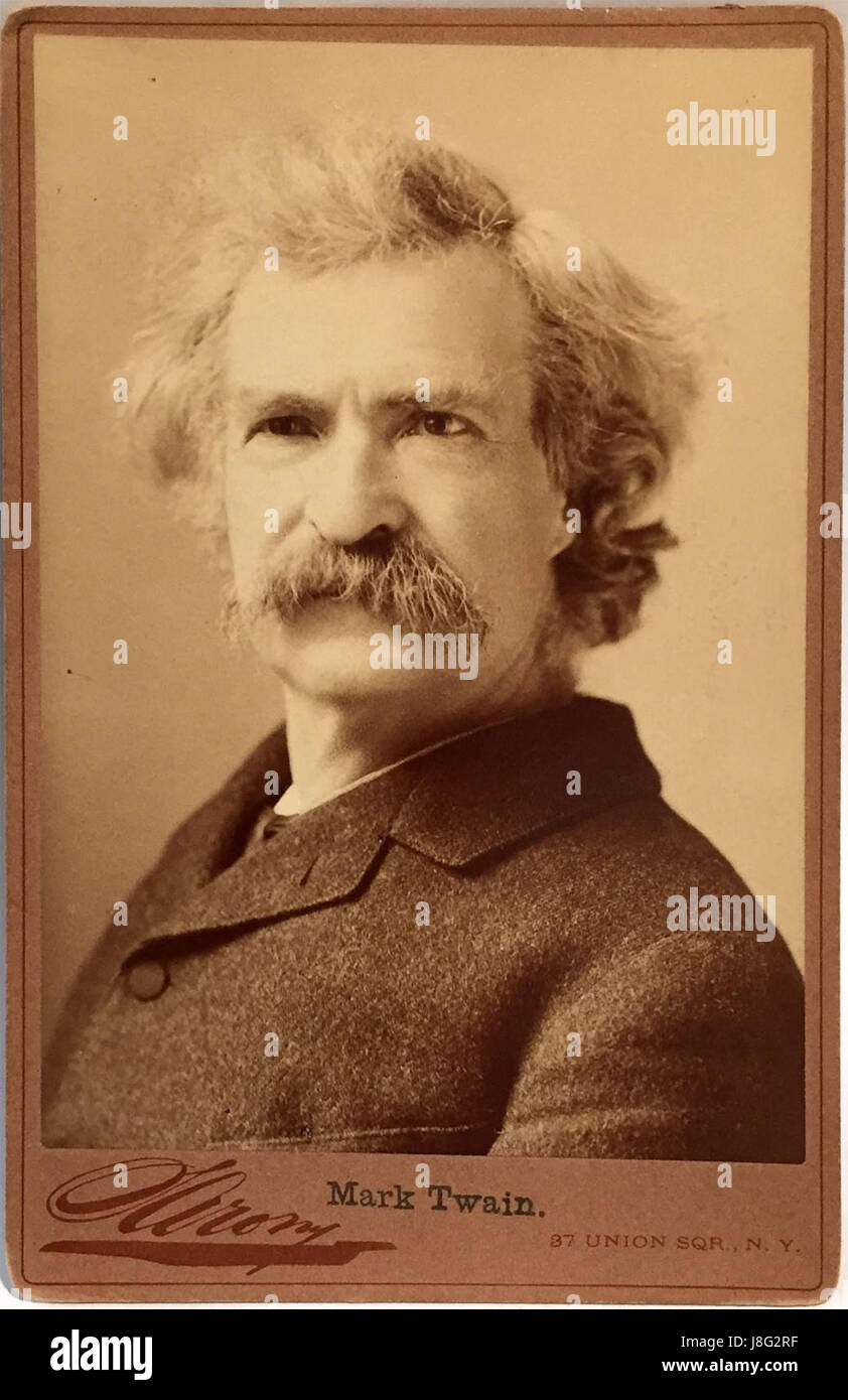 Portrait mark twain hi-res stock photography and images - Alamy