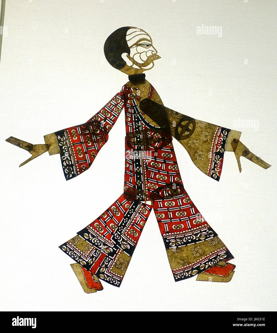 Fahai, China, Qing dynasty, 1644 1911 AD, cowhide Sichuan Provincial ...