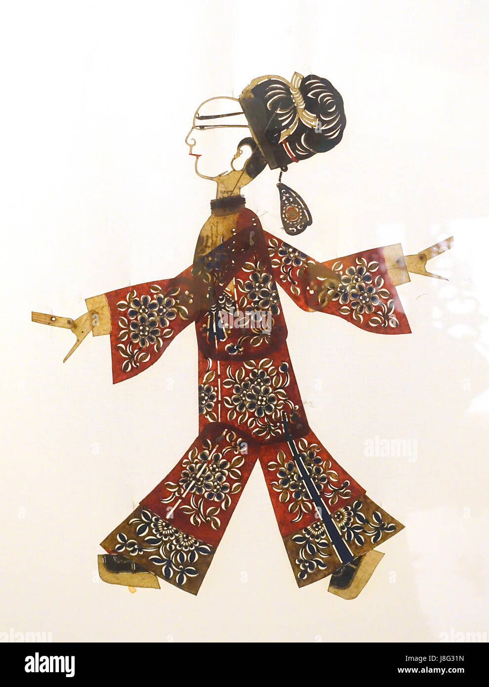 Jiao Guiying and Wang Kui, China, Qing dynasty, 1644 1911 AD, cowhide ...