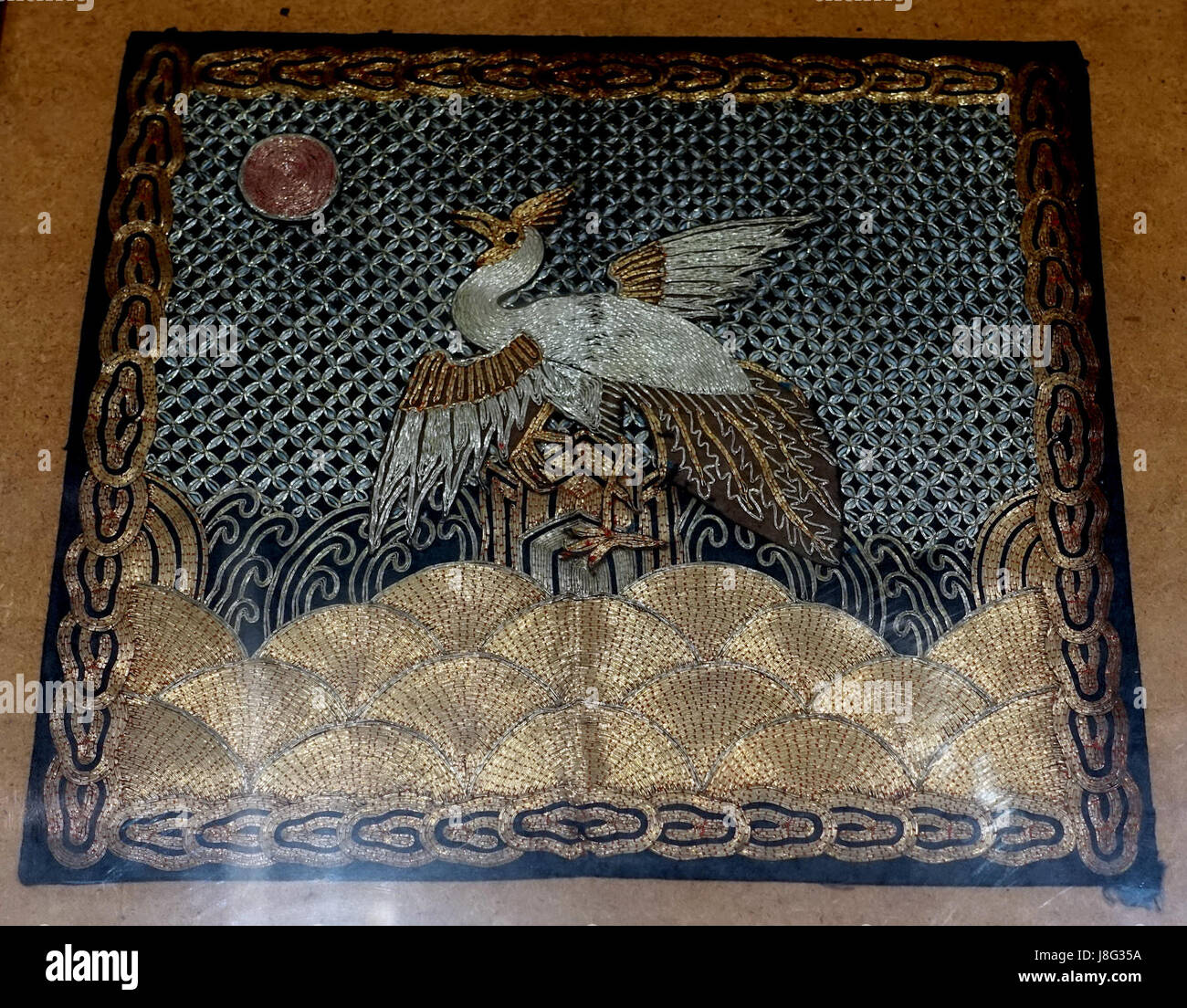 The Mandarin square, displayed at the Sichuan University Museum in ...