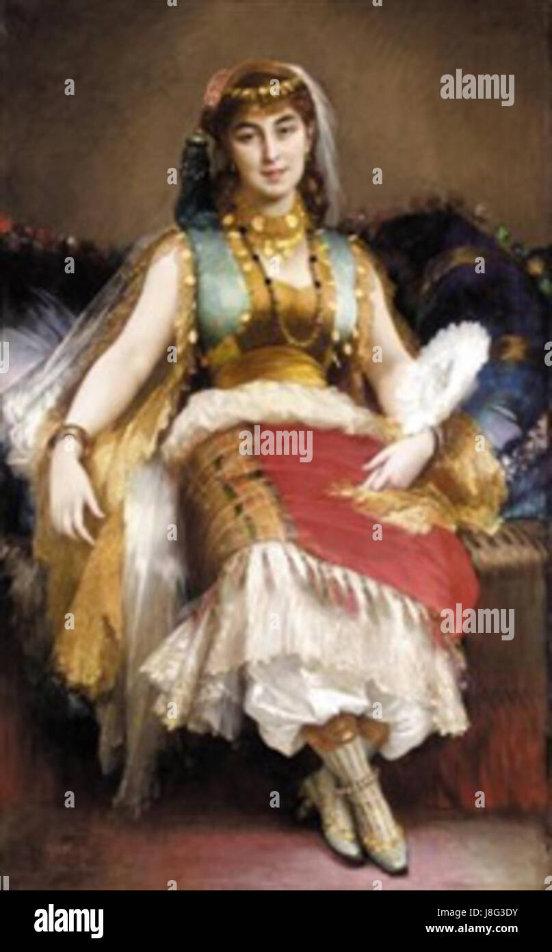 Monchablonâ€™s 'Odalisque' features a work of art depicting a classical ...