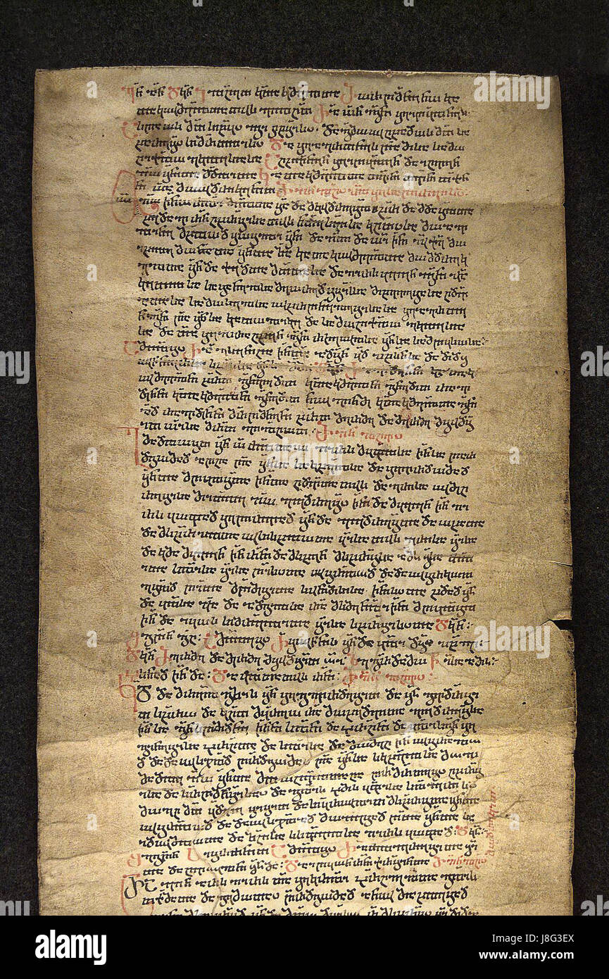 Old georgian manuscript hi-res stock photography and images - Alamy
