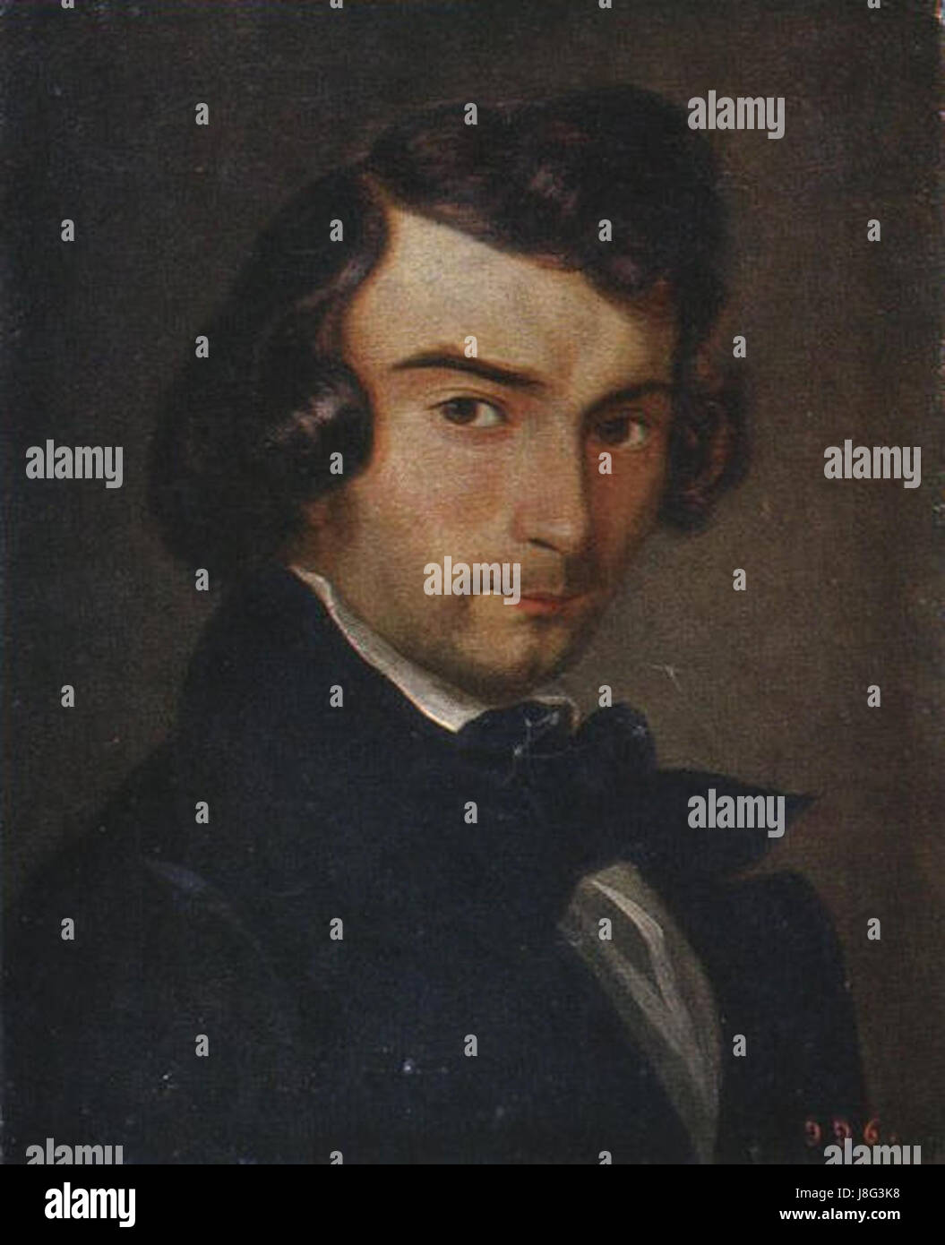 This self-portrait by Mokrickiy Appolon highlights the artist's ...