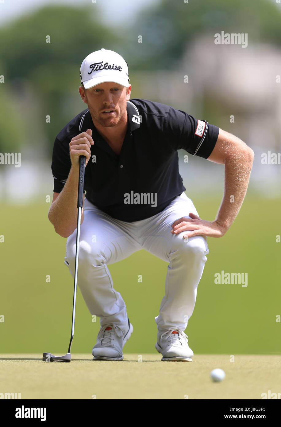 Australia's Andrew Dodt during day four of the 2017 BMW PGA ...