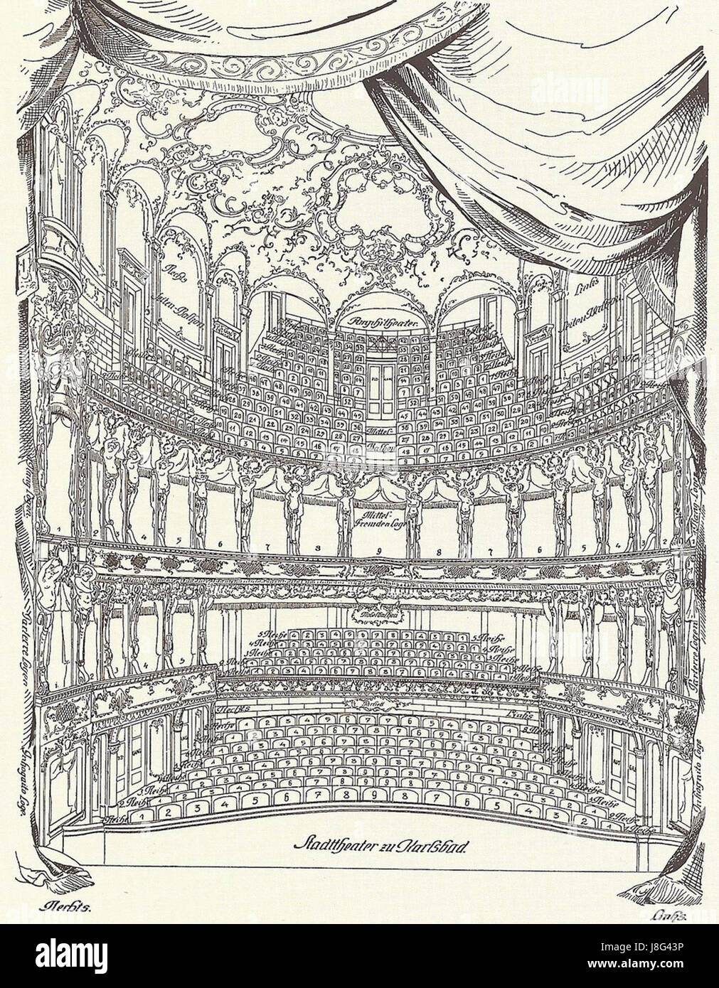 Interior 19th century theater hi-res stock photography and images - Alamy