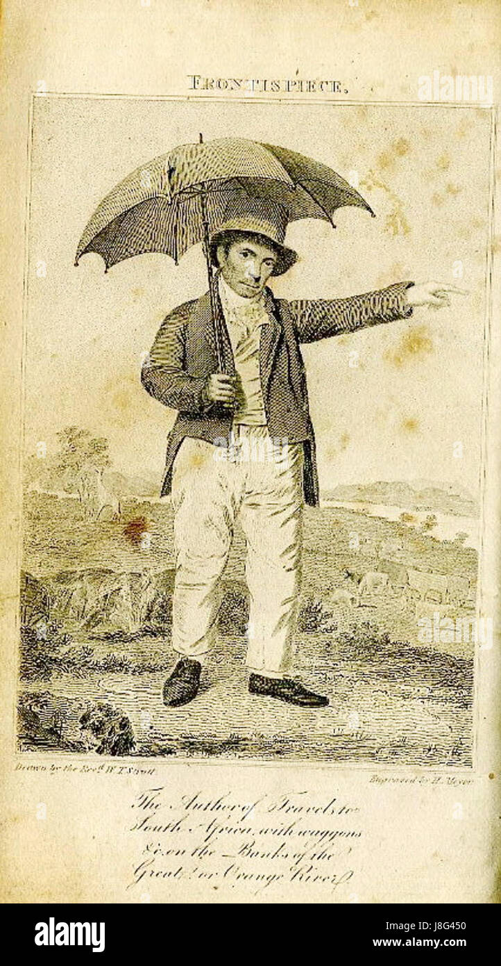 An image depicting John Campbell, the Scottish missionary, known for ...