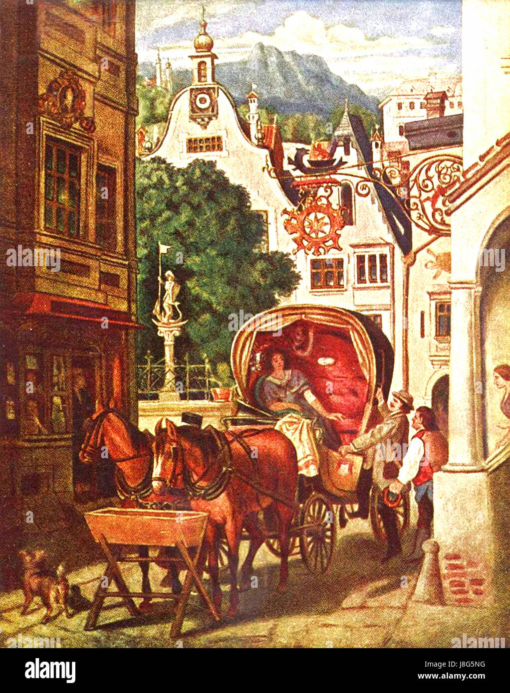 Moritz von Schwind 002 Stock Photo - Alamy