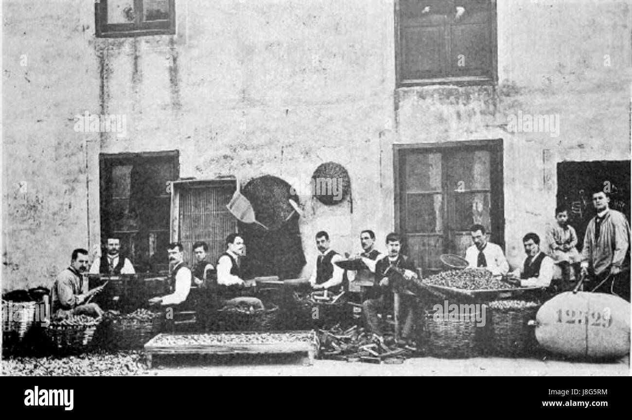 This historical photograph or document highlights the cork ...