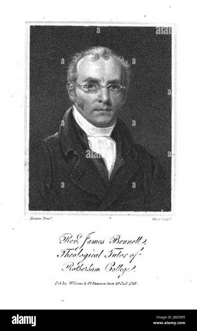 James Bennett EM Stock Photo - Alamy