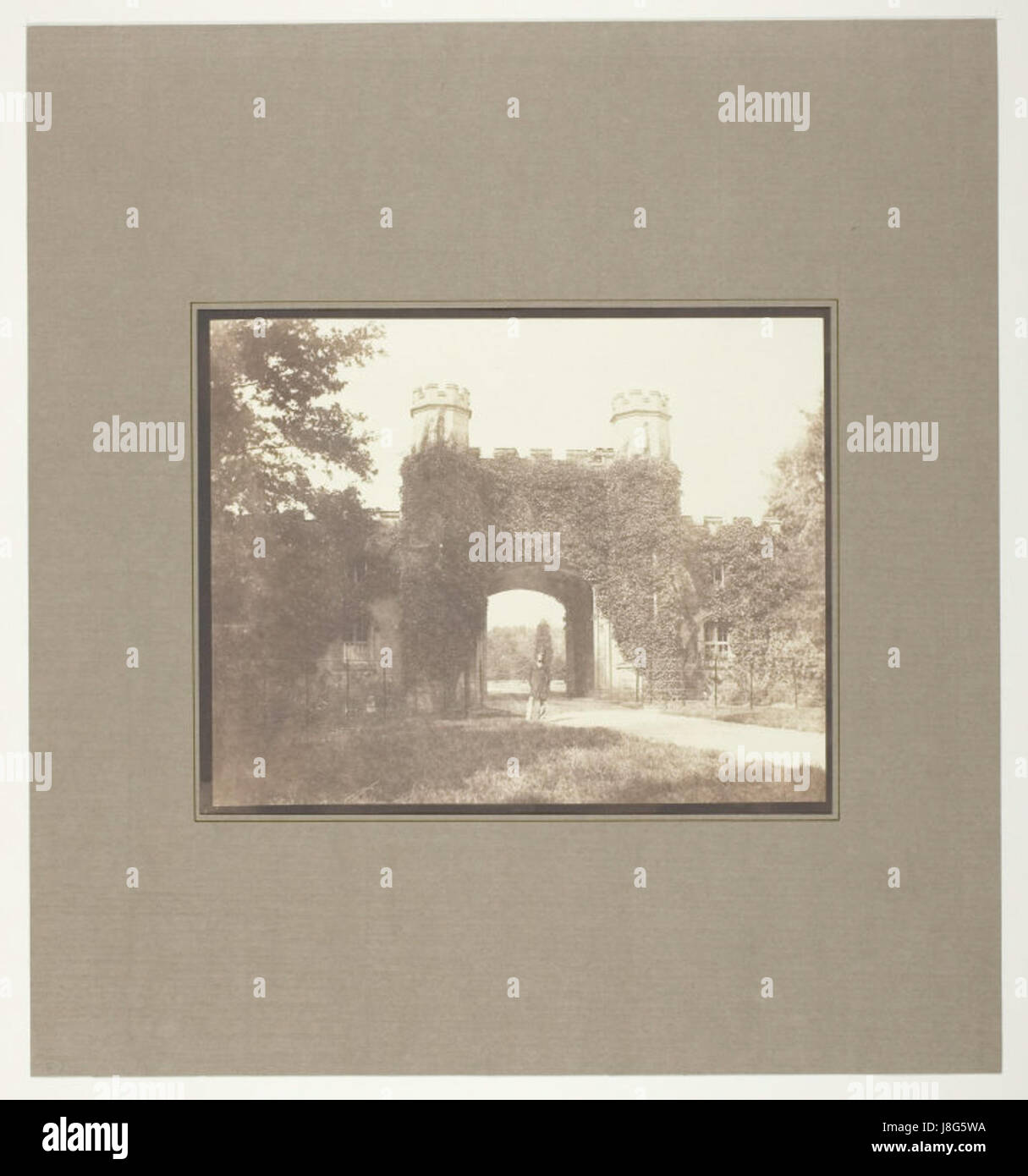 The Entrance Lodge at Eaton Hall in Cheshire, designed by Henry Fox ...