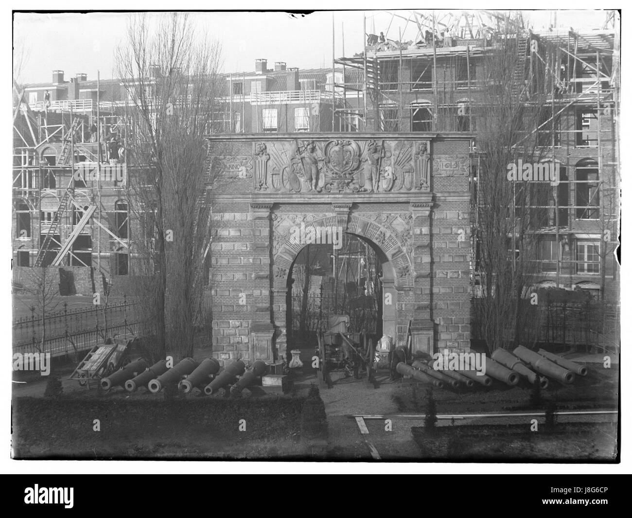 A high-resolution image of the Hobbemastraat Tuin, taken on November 16 ...