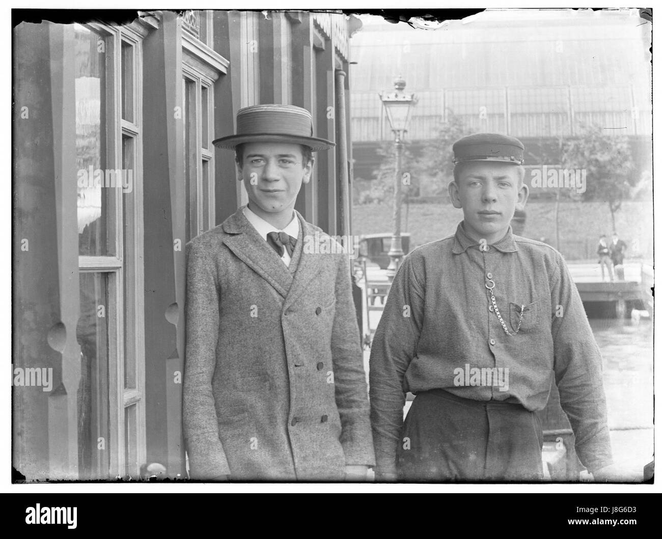 Huiter en Jacob Olie, Twee neven, 1890 (max res Stock Photo - Alamy