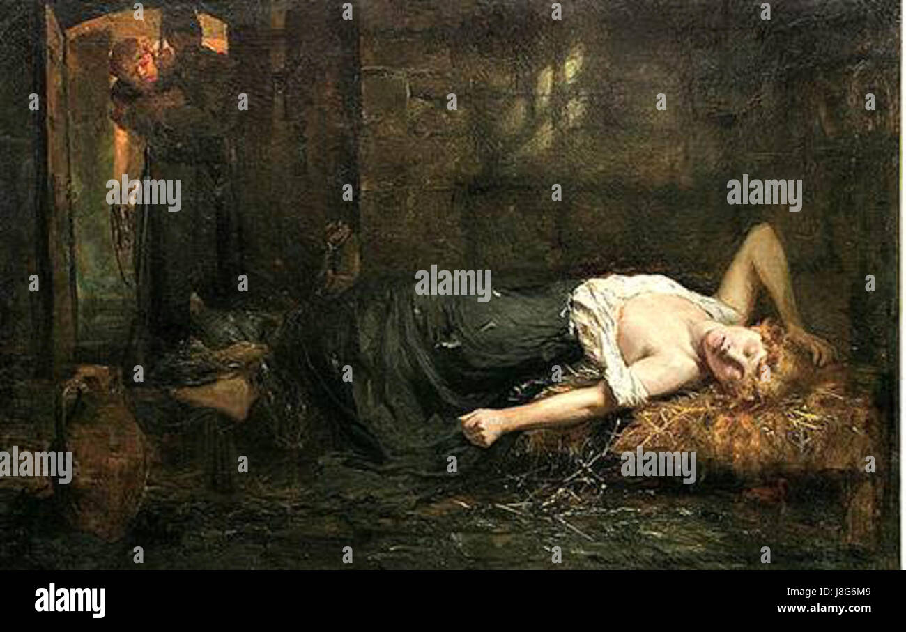 Paul Merwart's 'La Nihilist' (1882) is an oil on canvas portraying a ...