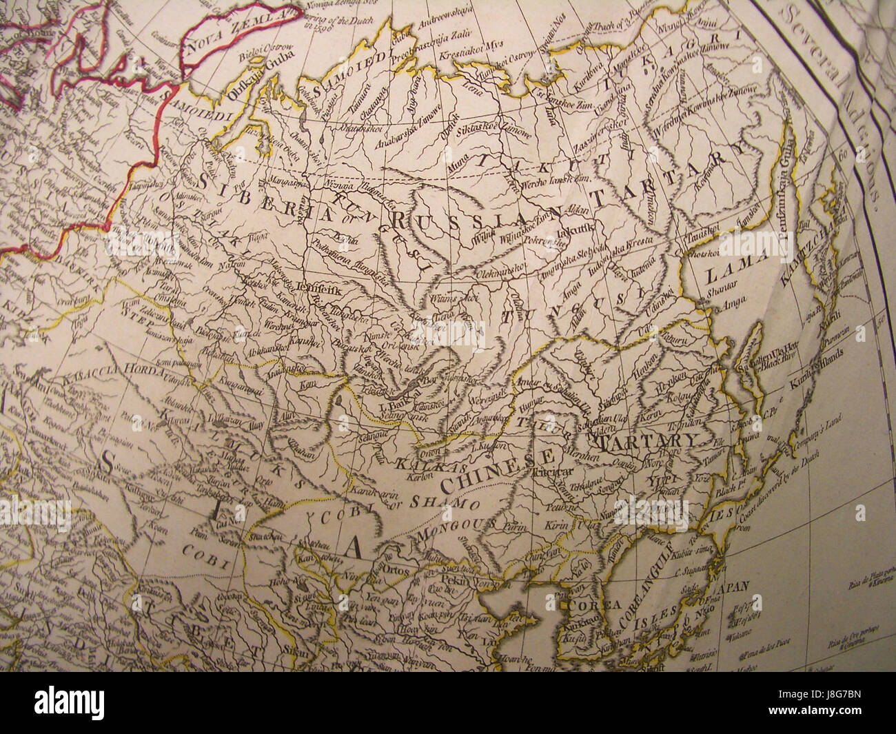 Kitchen World Map 2887 Stock Photo - Alamy