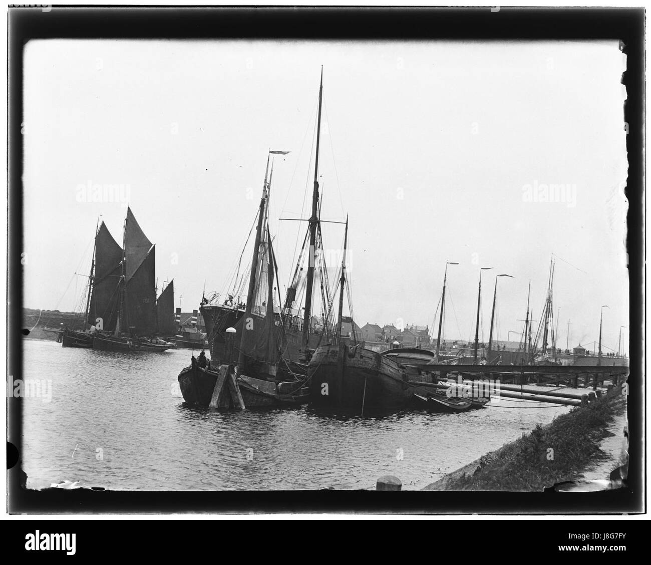 Map ijmuiden Black and White Stock Photos & Images - Alamy