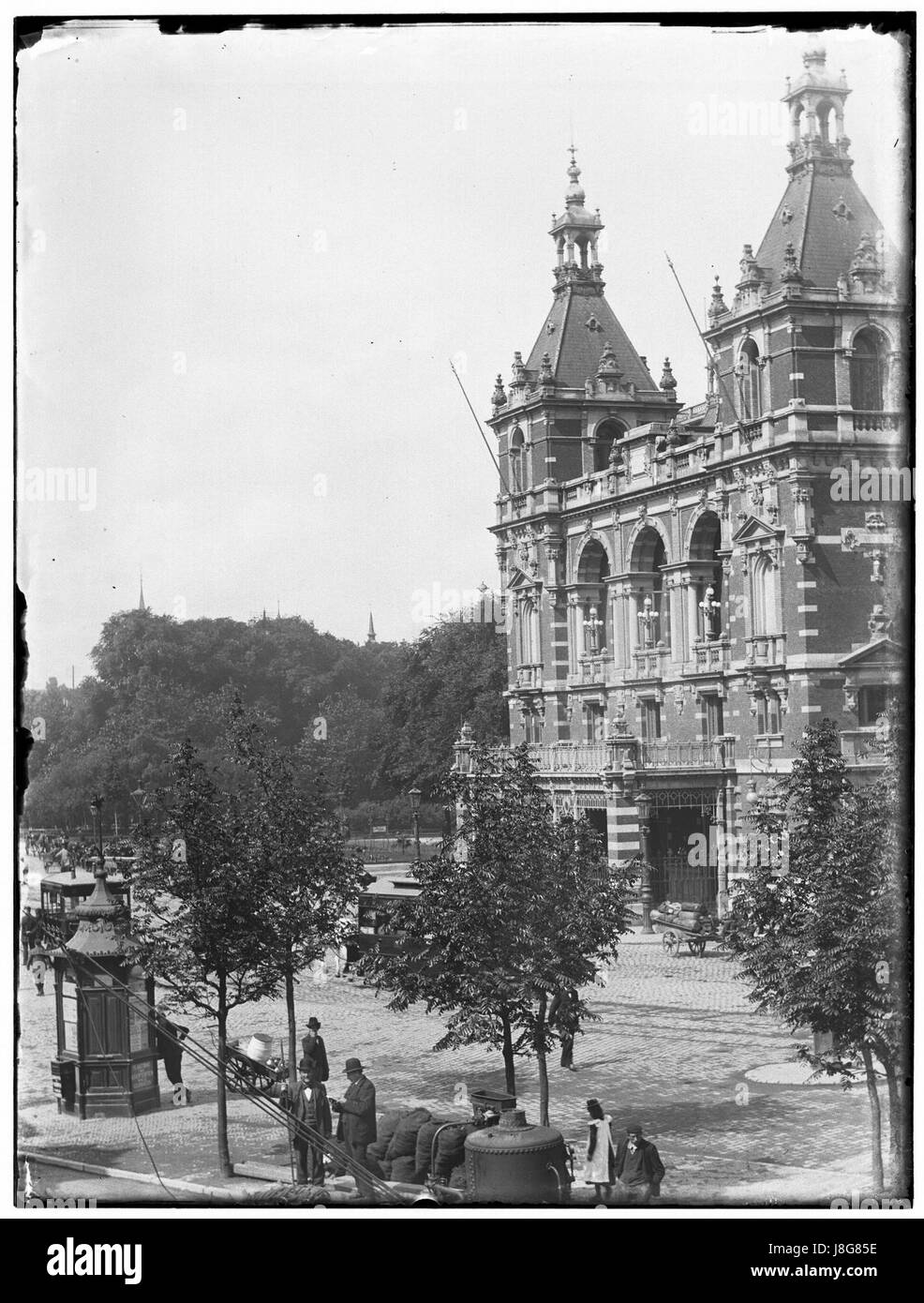 Leidseplein 26, captured by Jacob Olie, is a famous image of the iconic ...
