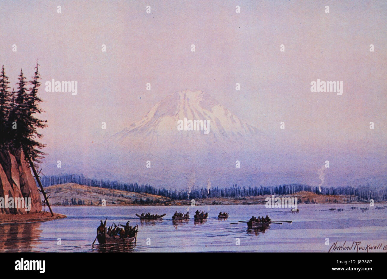 Map of rainier hi-res stock photography and images - Alamy