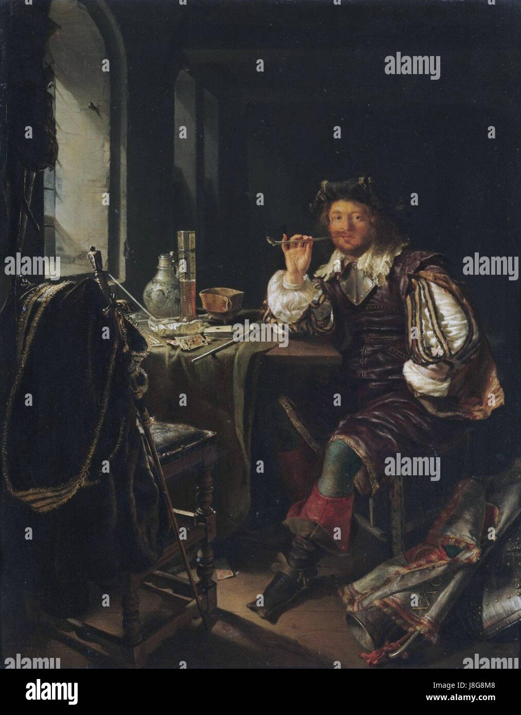Soldier smoking a pipe hi-res stock photography and images - Alamy