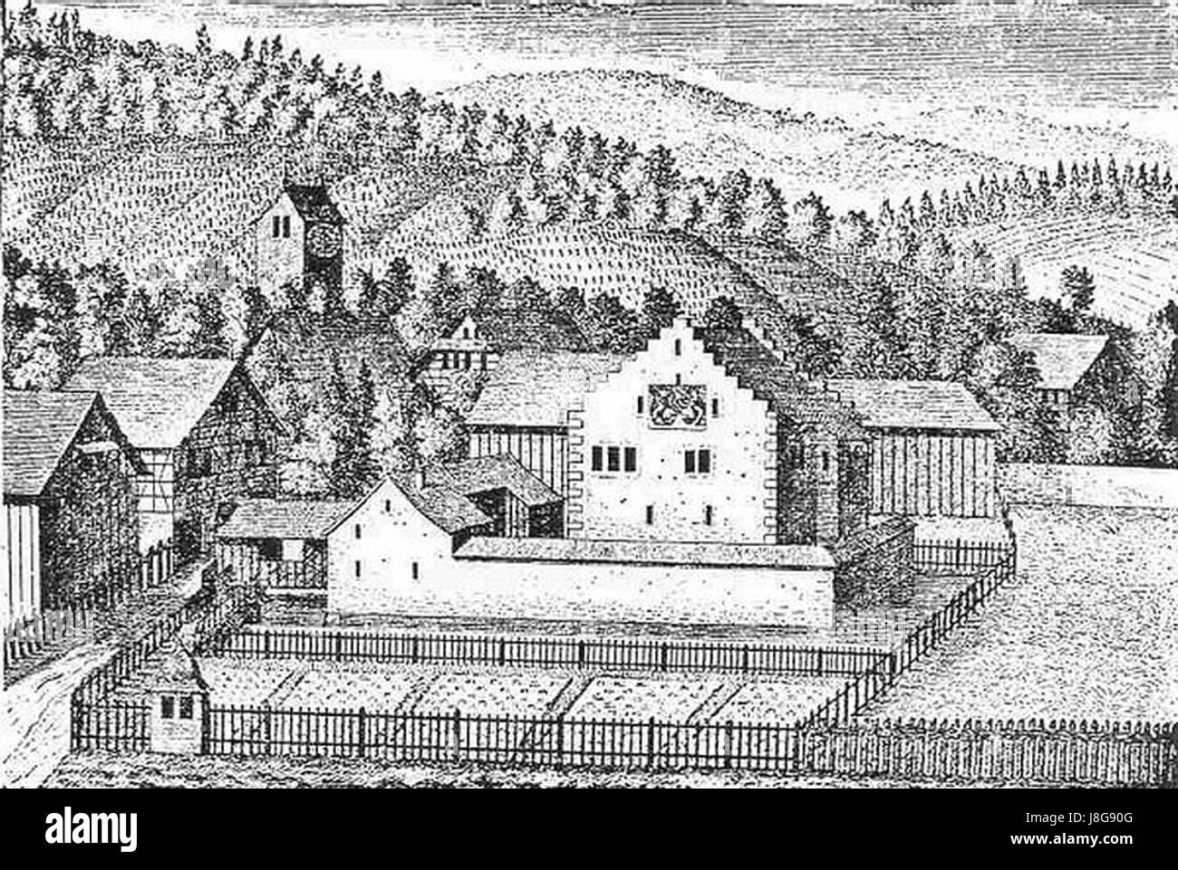 Herrliberger Schloss Knonau Stock Photo - Alamy