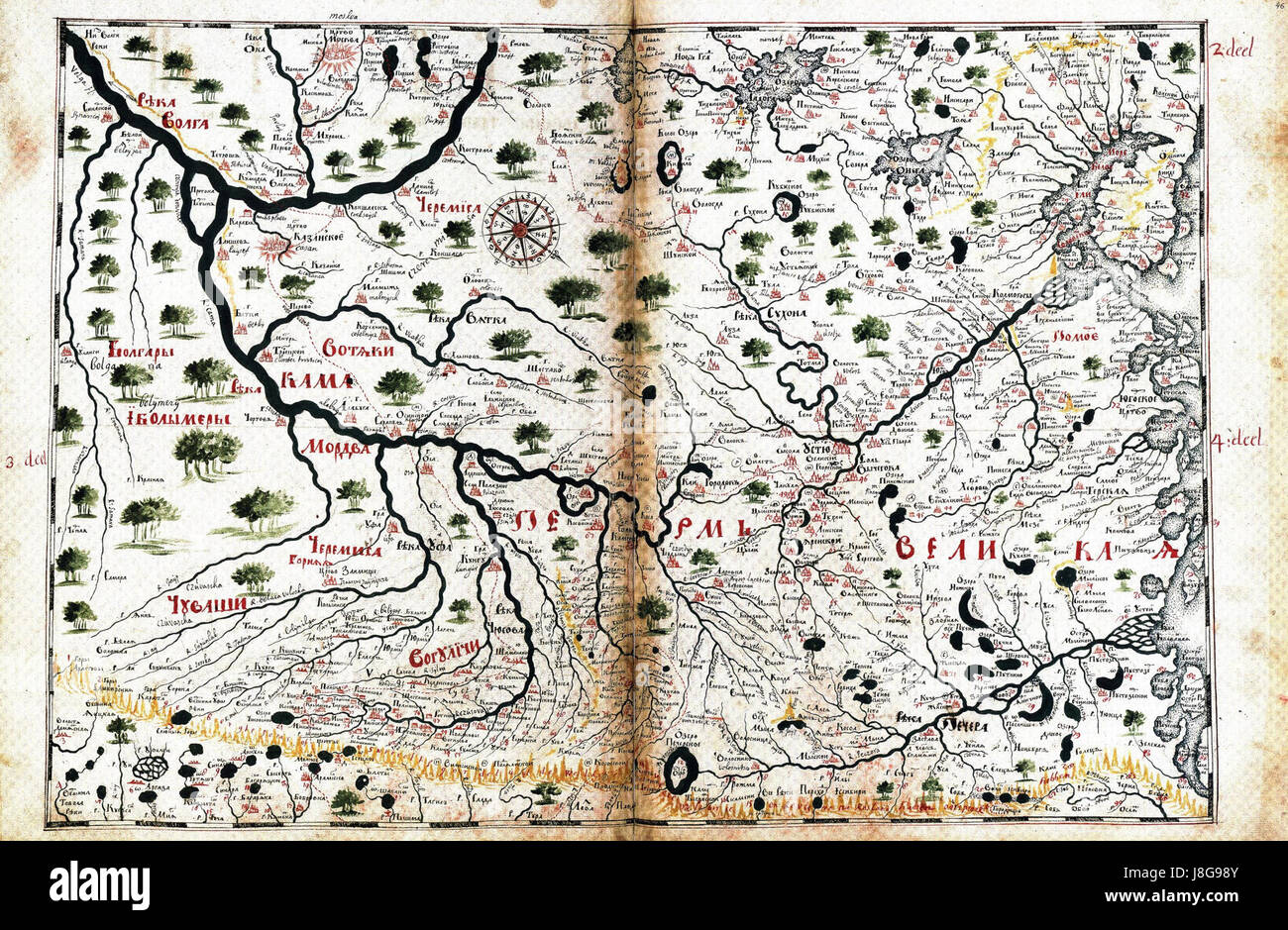 The Drawing Book of Siberia features map 22, which may represent a ...