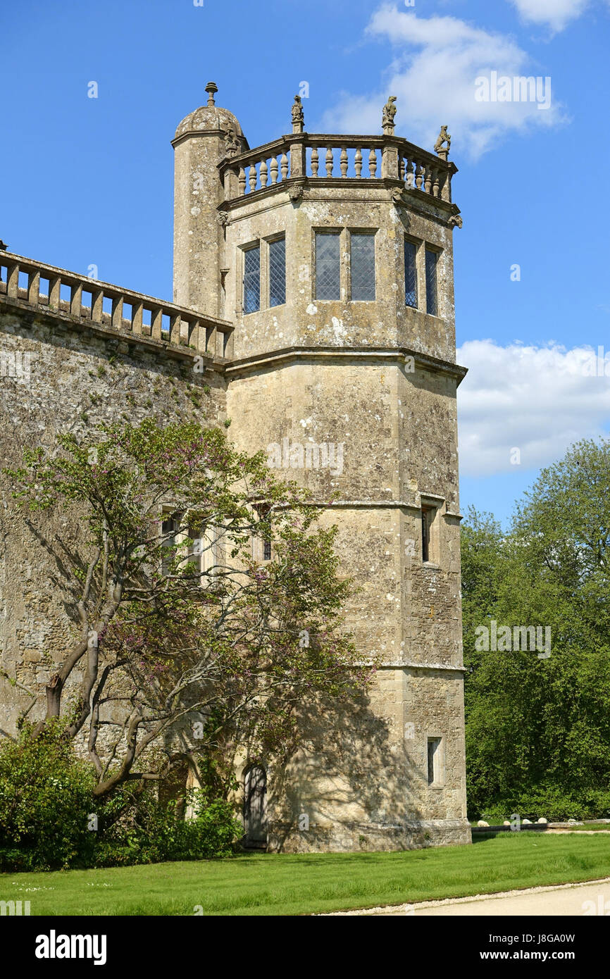 Lacock Abbey, located in Wiltshire, England, is a historic site known ...