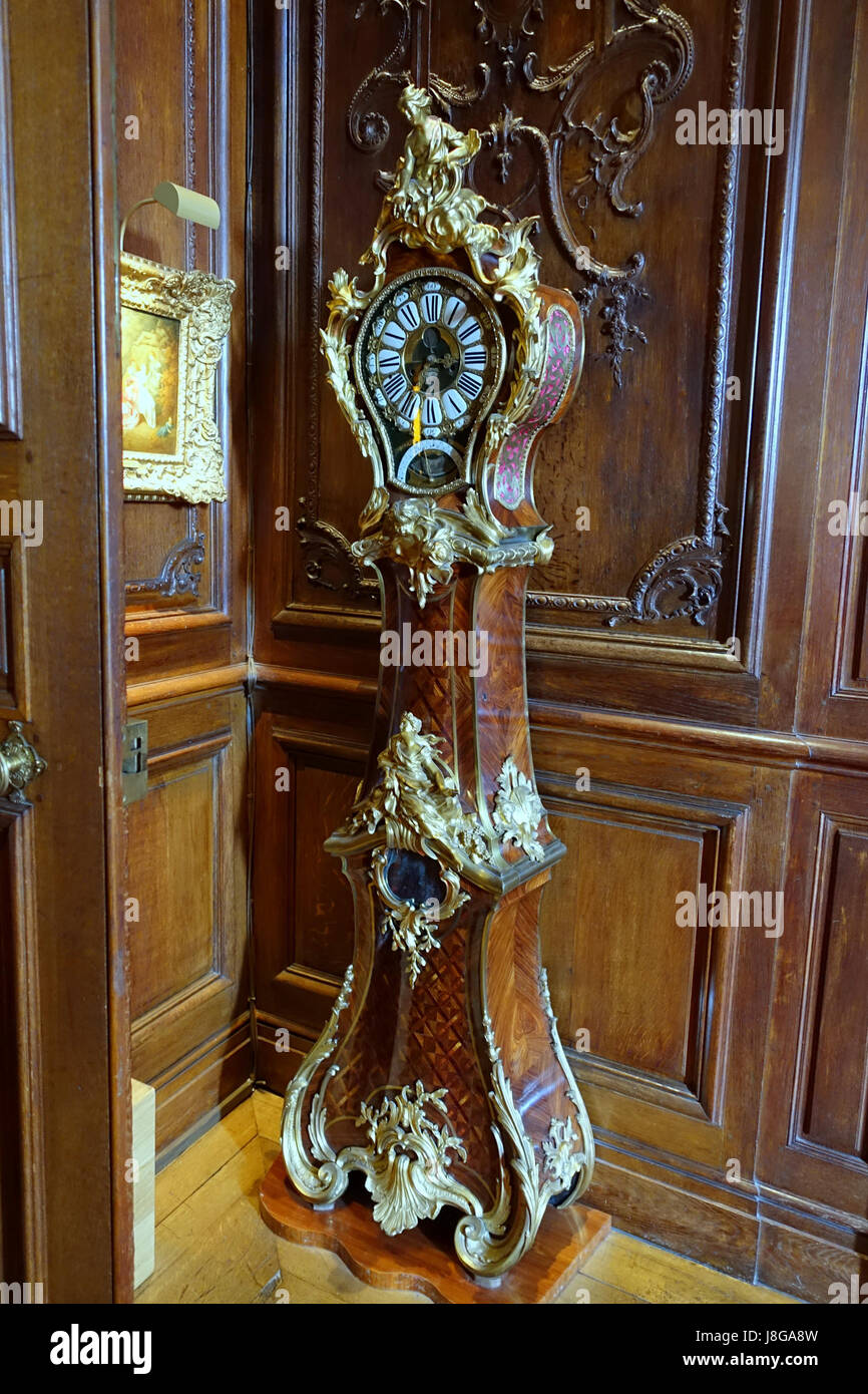 Longcase clock by Charles Cressent, Alexandre Le Faucheur, and Jacques ...