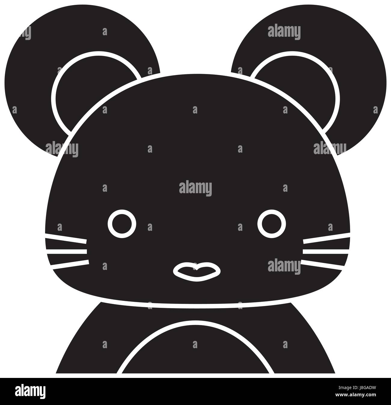 cute mouse icon Stock Vector Image & Art - Alamy