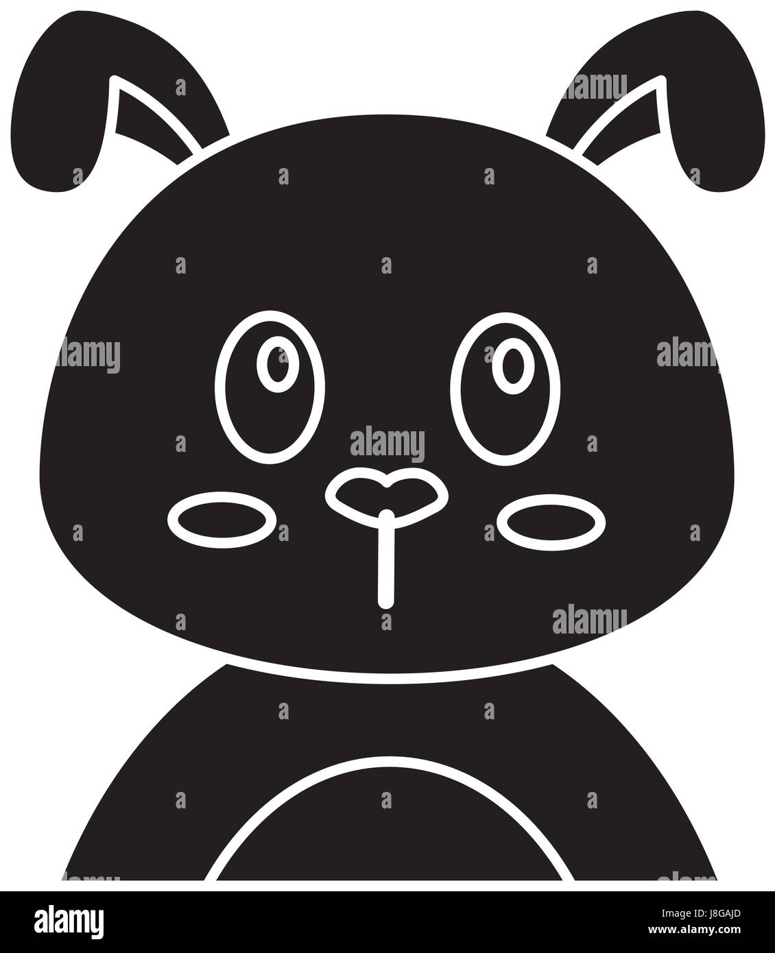 cute dog icon Stock Vector Image & Art - Alamy