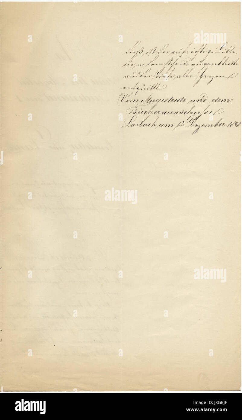 The year 1848 marks a significant period in the history of Ljubljana ...