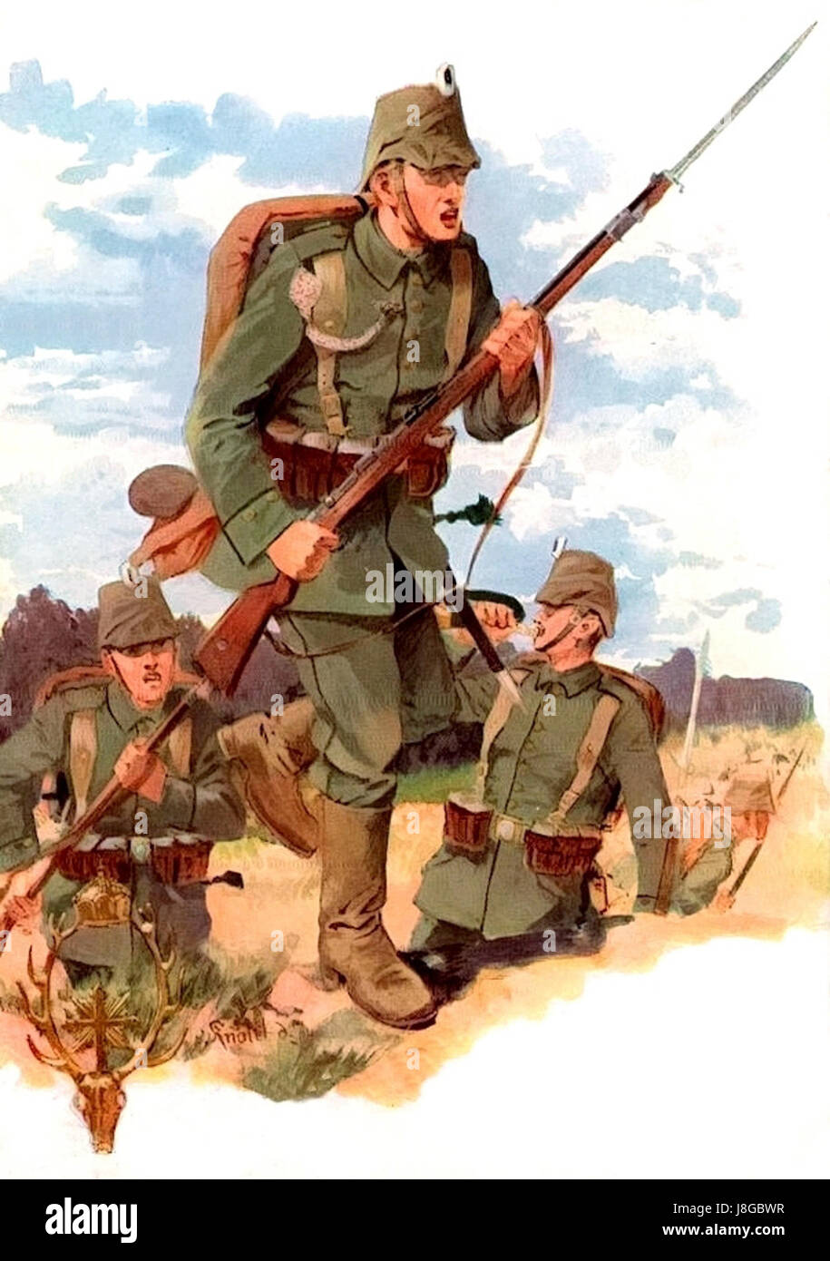 German hunting traditions hi-res stock photography and images - Alamy