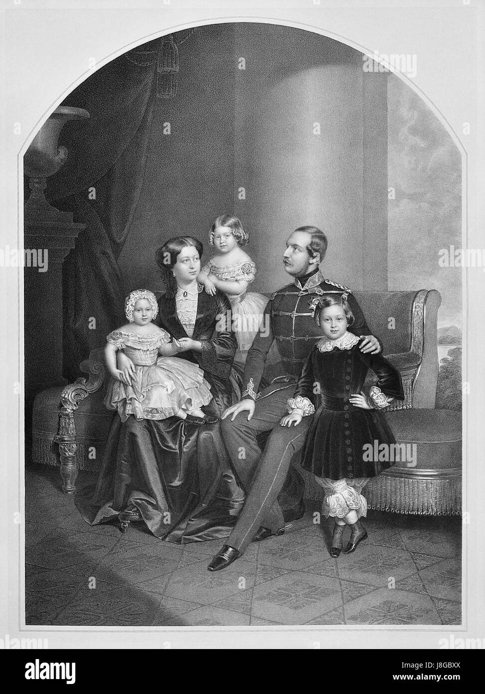 The family of George V of Hanover, a significant royal lineage, was ...