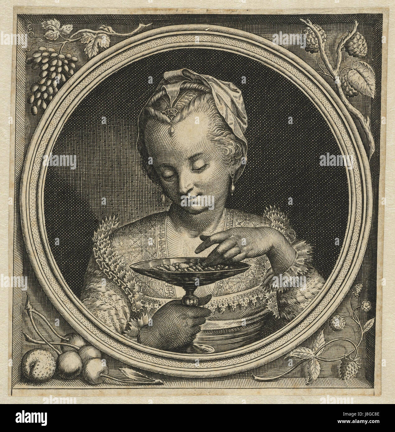 Jacob van der Heyden was an artist or craftsman, and his work Taste ...