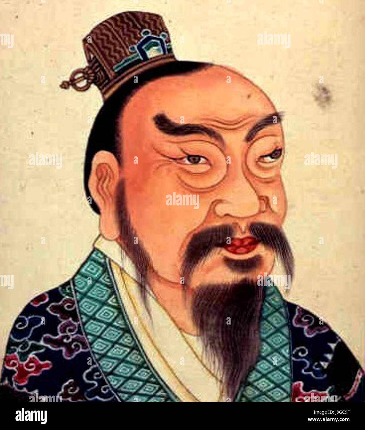 Emperor gao of han c01s06i01 Stock Photo - Alamy