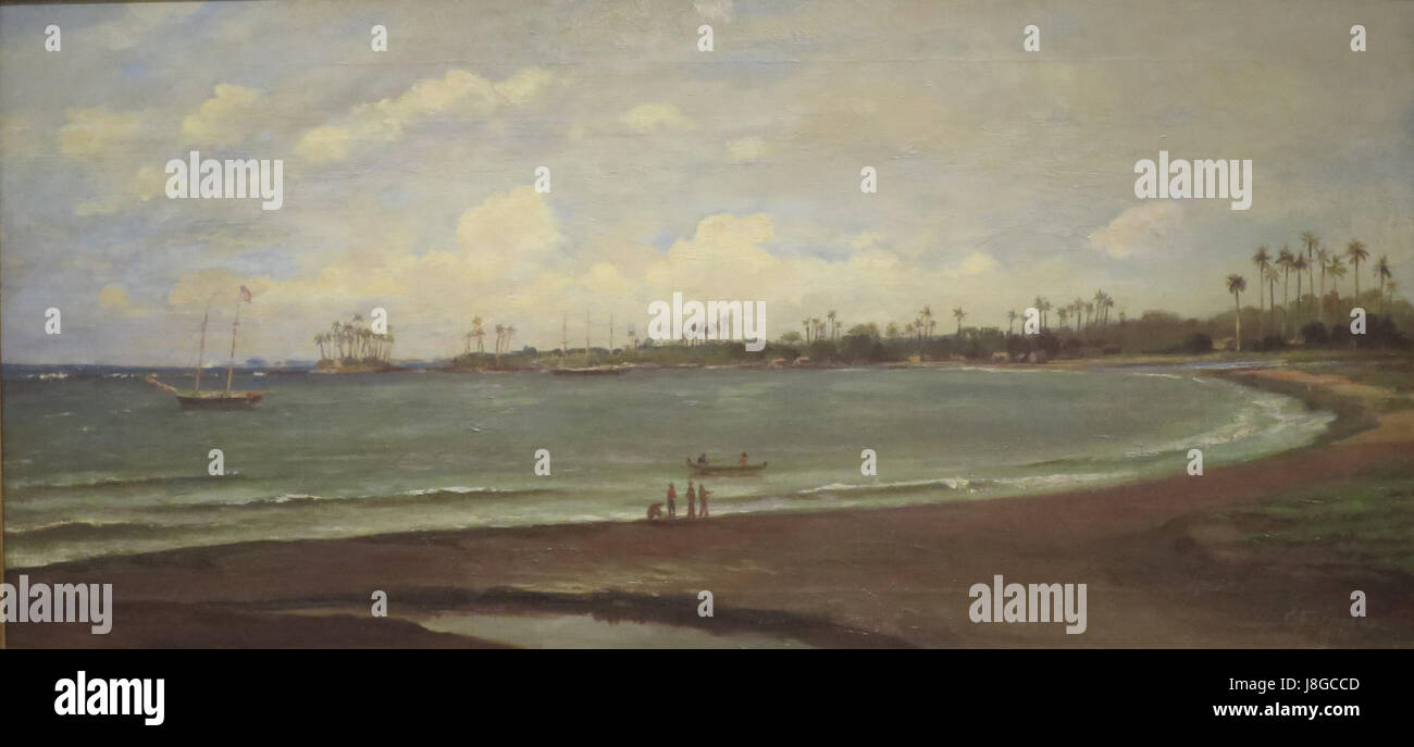 'Hilo Bay' by Charles Furneaux, Honolulu Museum of Art 2014 85 01 Stock ...