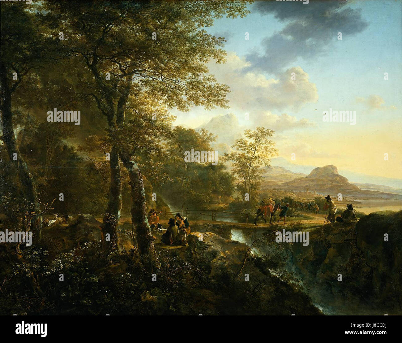 Jan Both was a Dutch Baroque painter known for his landscape works ...