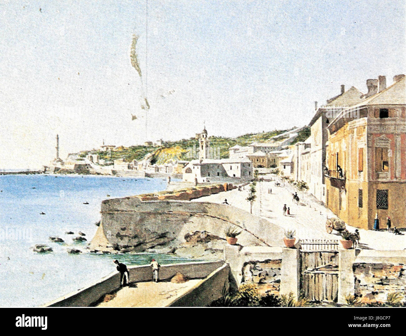 Luigi Garibbo porto di Genova Stock Photo - Alamy
