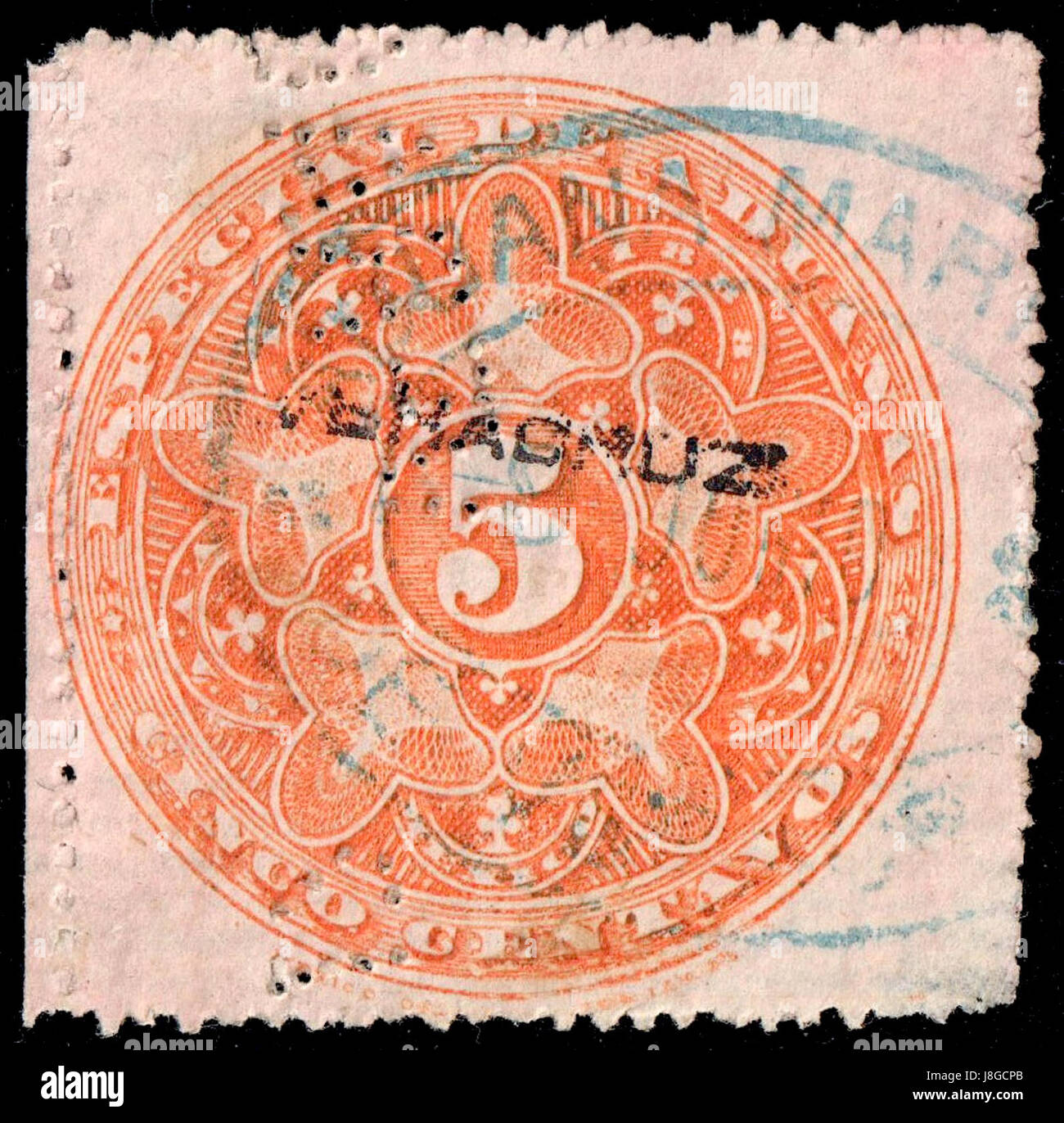 The 1887 customs revenue document from Mexico provides details on the ...