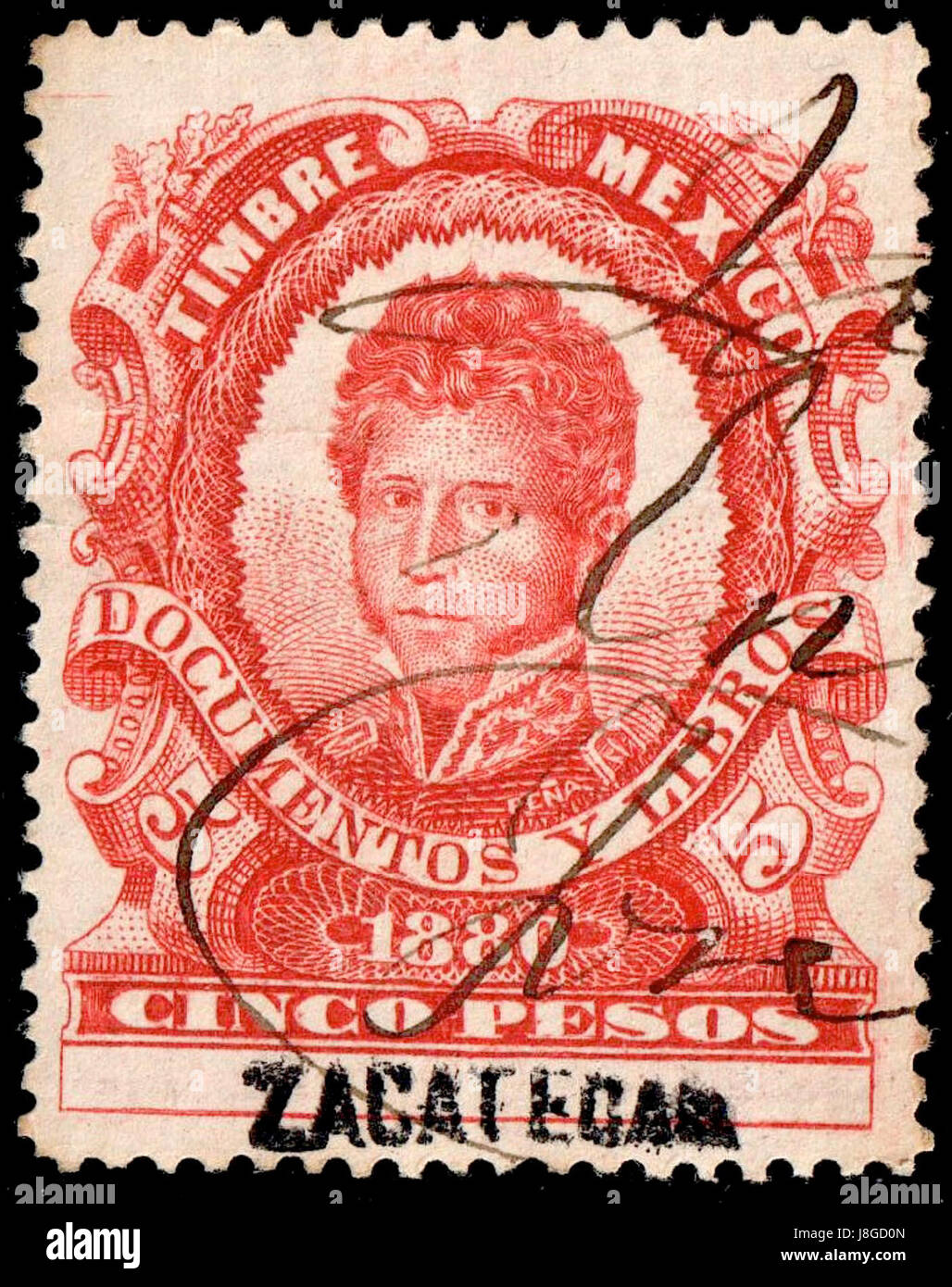 Zacatecas mexico map hi-res stock photography and images - Alamy